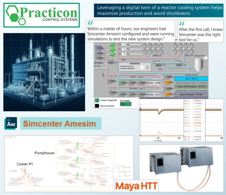 Practicon Thành Công Trong Tối Ưu Hóa Hệ Thống Sản Xuất Nhờ Simcenter Amesim